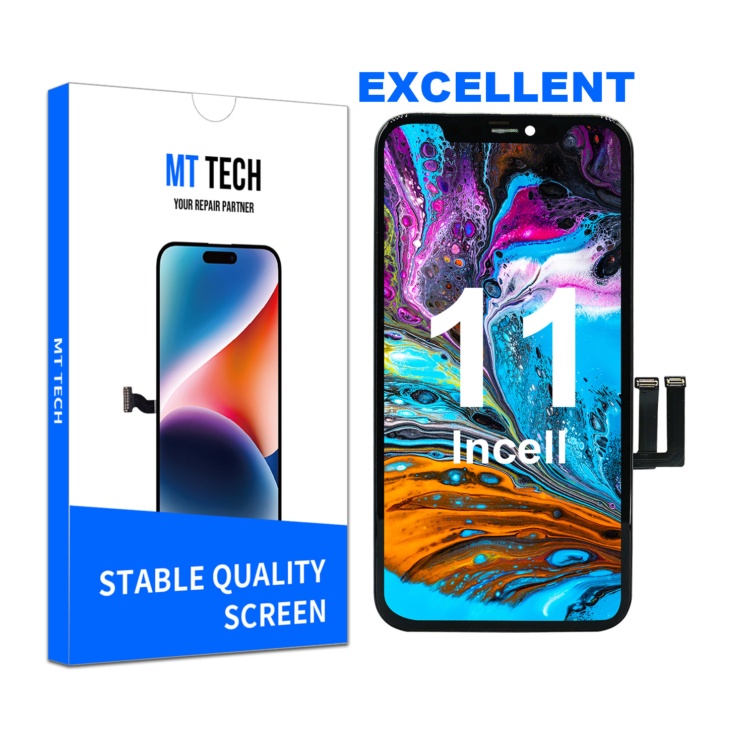 MT Tech Excellent LCD pour IPhone 11 Incell | MTimpex.com