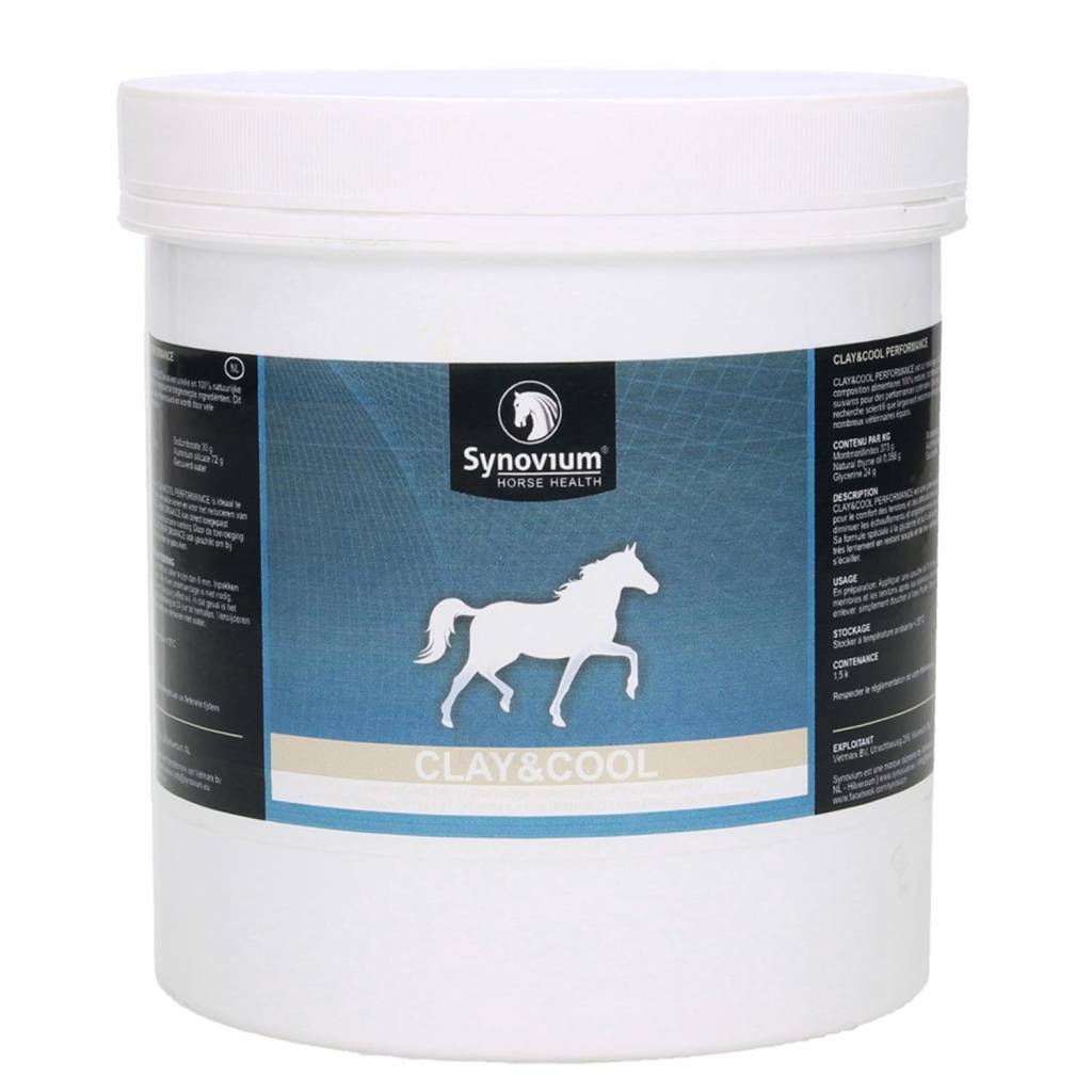 Synovium Synovium® Clay & Cool 10 kilo - Paardenvitamines.be