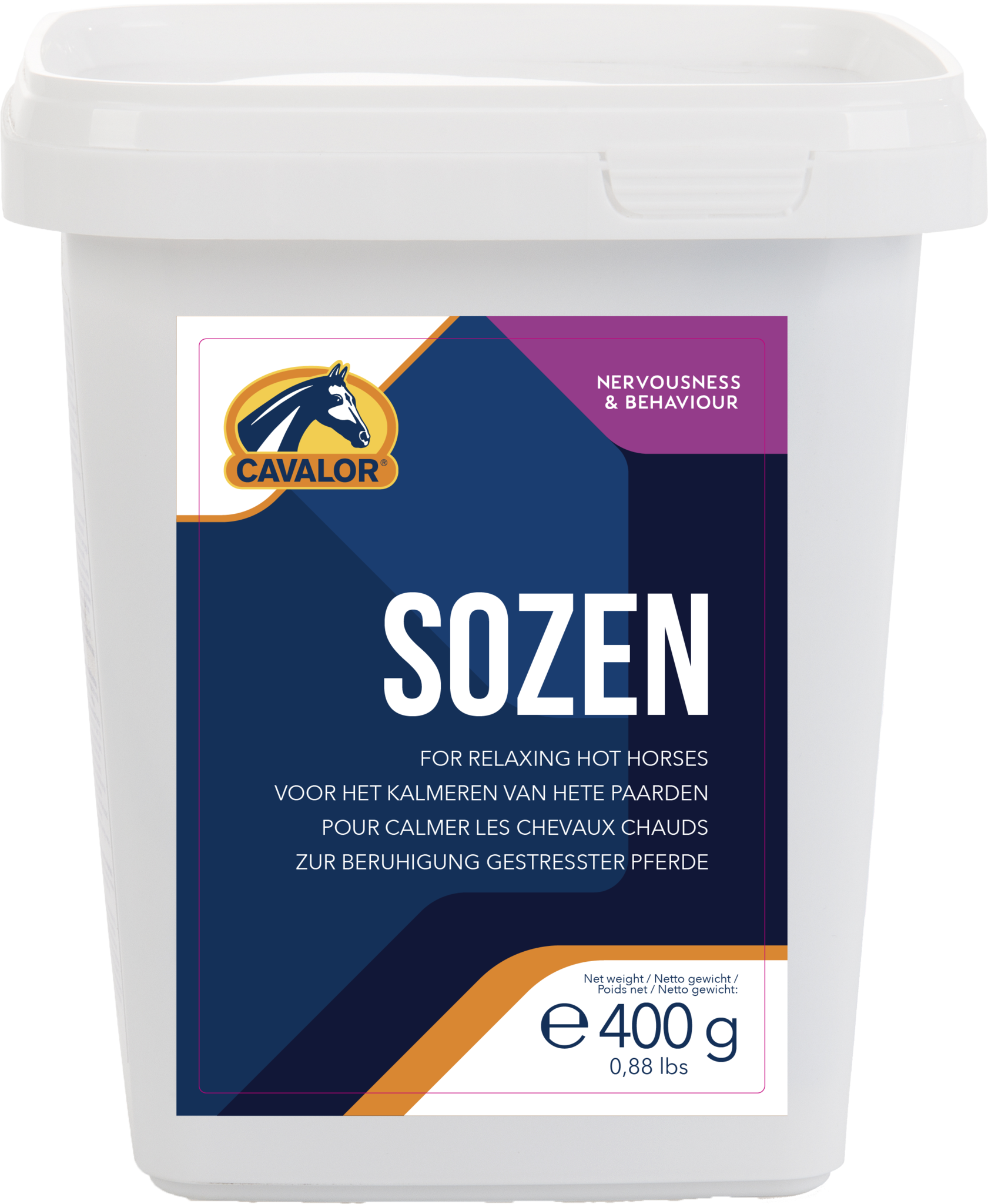 Cavalor SoZen , Supplementen voor paarden. Voordelig - Paardenvitamines.be
