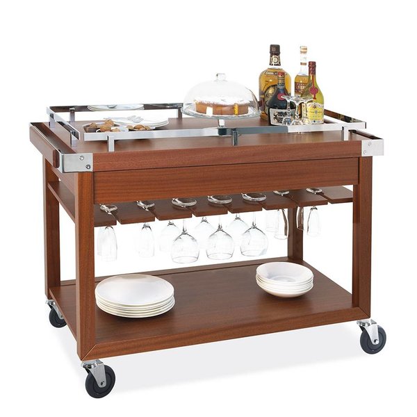 Service trolley 2 shelf - M&T International Hospitality Supplies - RAJA ...