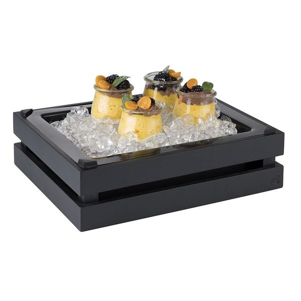 Buffet box GN 1/1 black wood - M&T International Hospitality Supplies ...