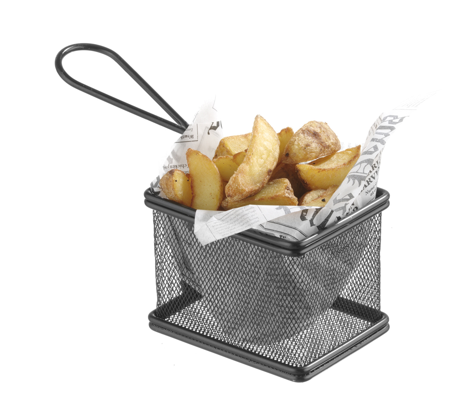 Friet- snackmandje rechthoekig model - M&T International Hospitality ...