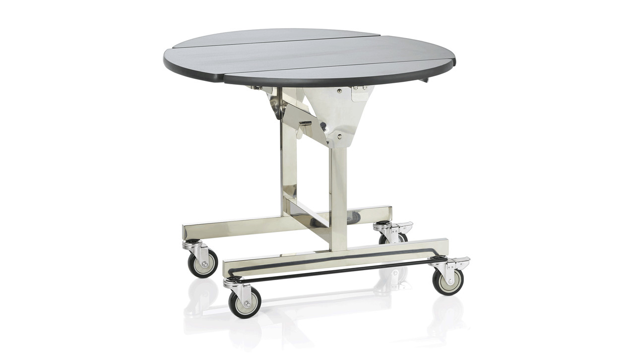 Room service table round 105 cm foldable - M&T International ...