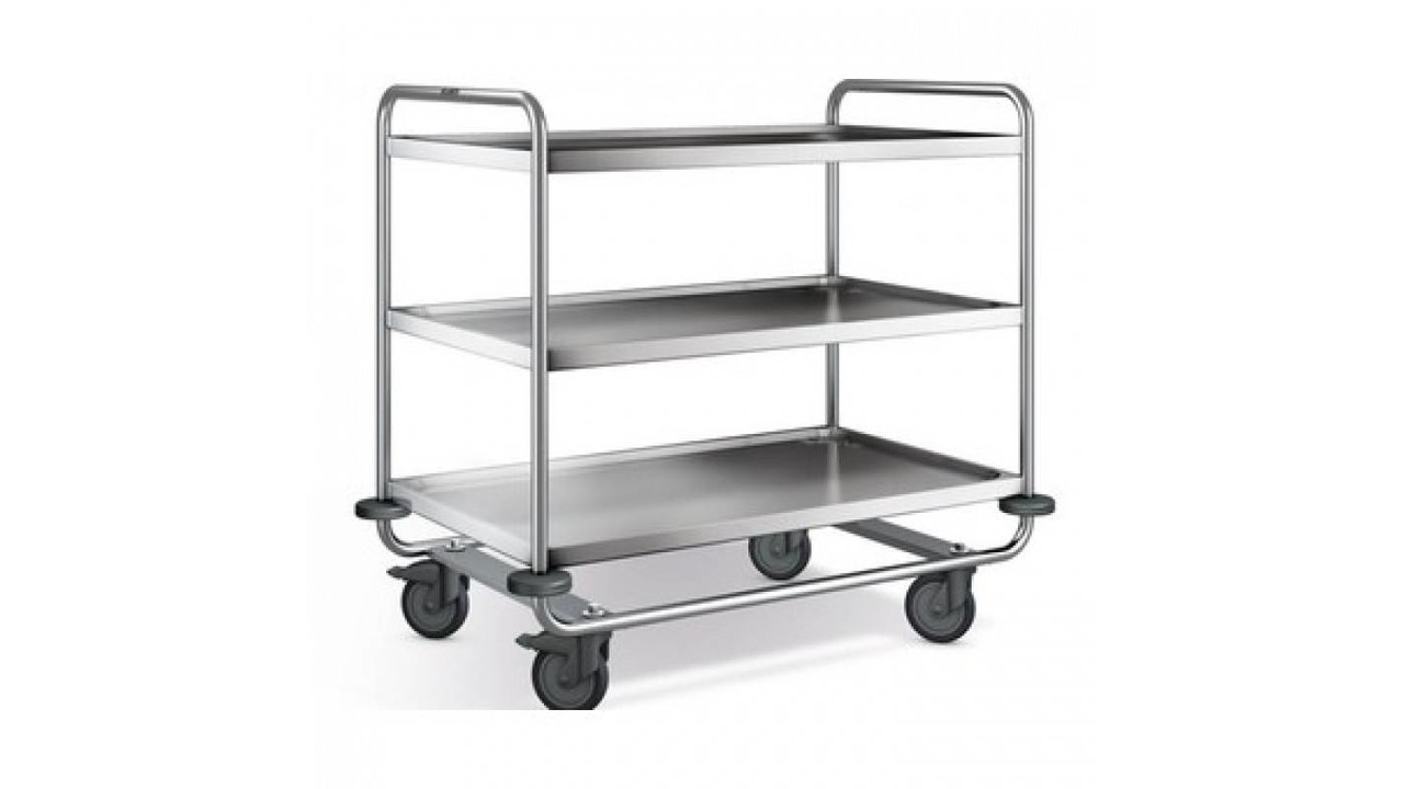 BLANCO Chariot modèle renforcé avec trois plateaux - M&T International ...