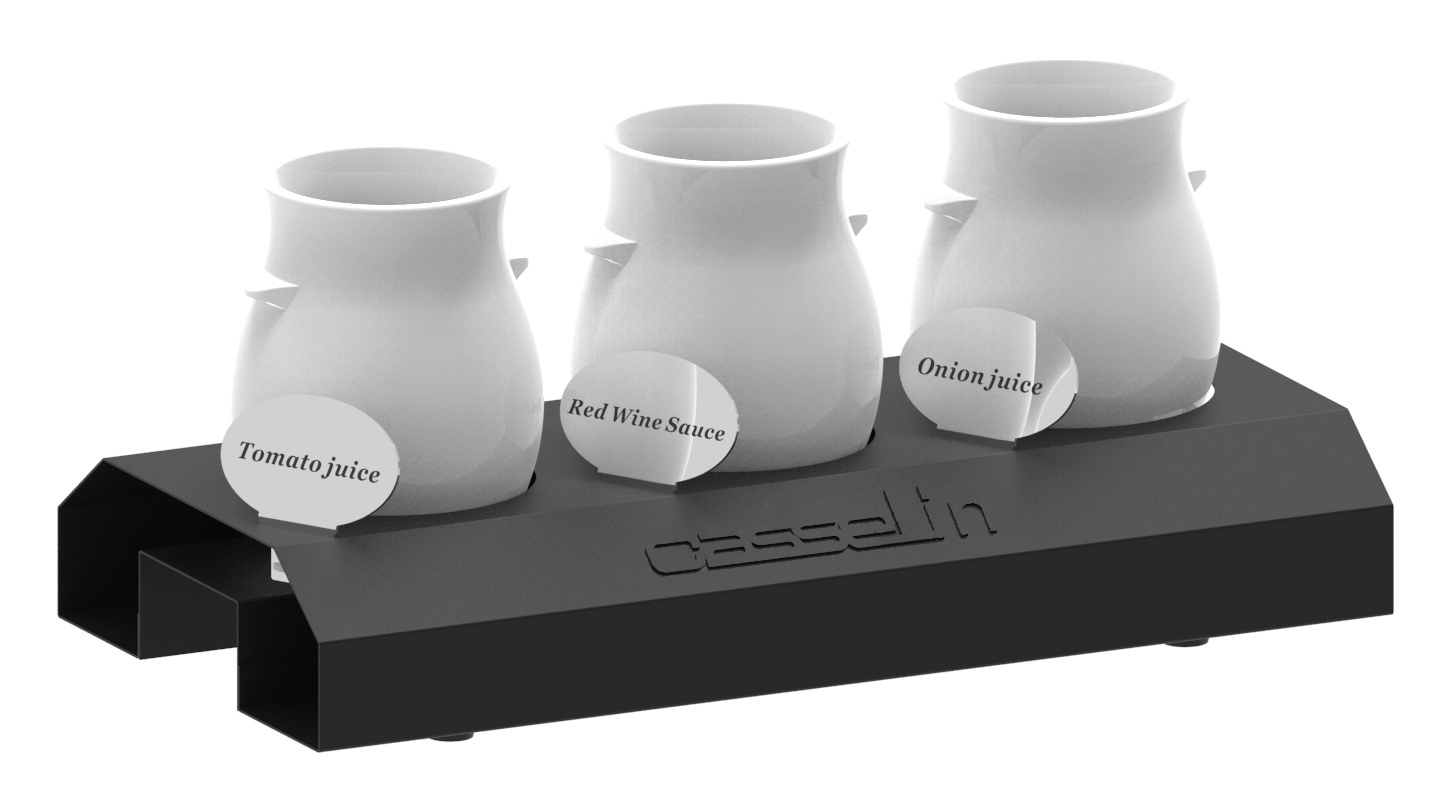 Sauce stand 3 x 0,5 liter - M&T International Hospitality Supplies ...
