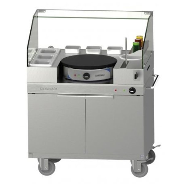 Pancake trolley - M&T International Hospitality Supplies - RAJA Trading BV