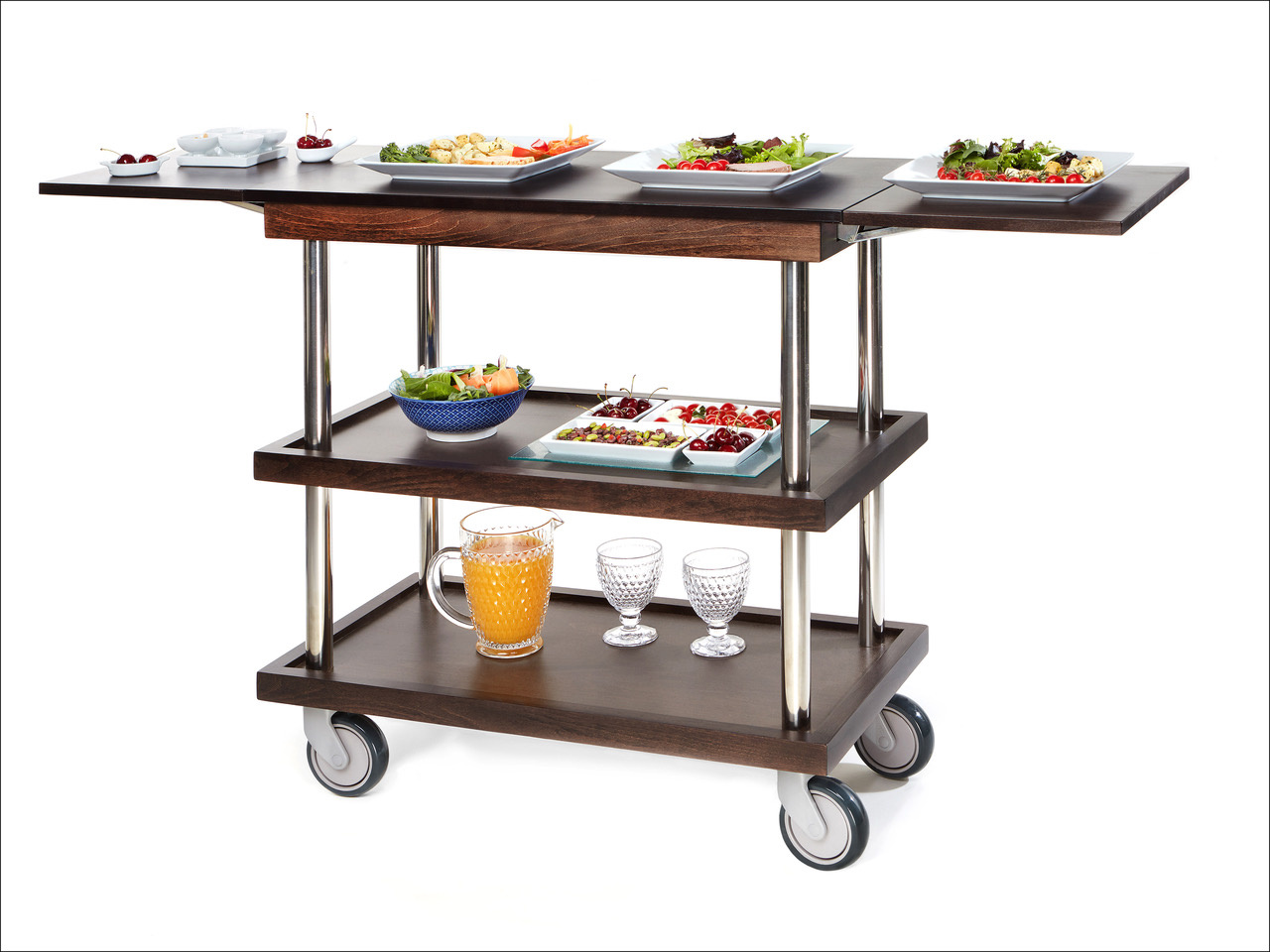 Chariot de service - M&T International Hotel & Restaurant Supplies ...