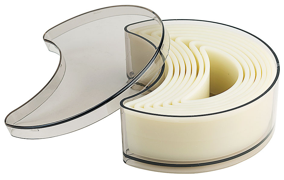 Doos met 11 gladde uitsteekvormen - M&T International Hospitality ...