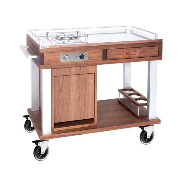 Flambé trolley gaz operated - M&T International Hospitality Supplies ...