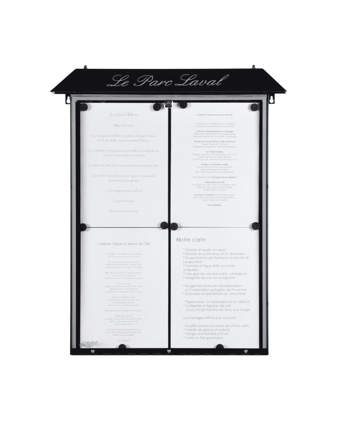 Porte menu - M&T International Hotel & Restaurant Supplies - RAJA ...
