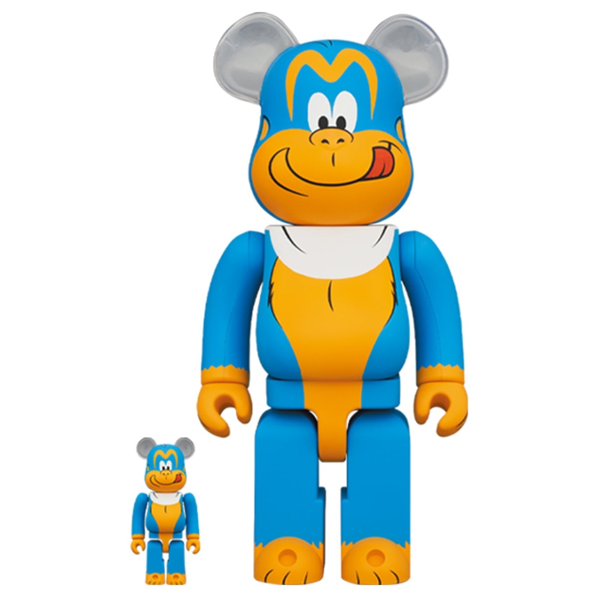 400% & 100% Bearbrick set - King Kombo (Kelloggs) by Medicom Toys ...