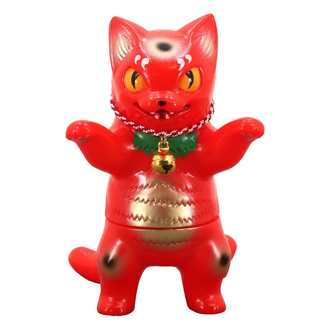 Negora (Red Lucky Cat) by Konatsu - Mintyfresh