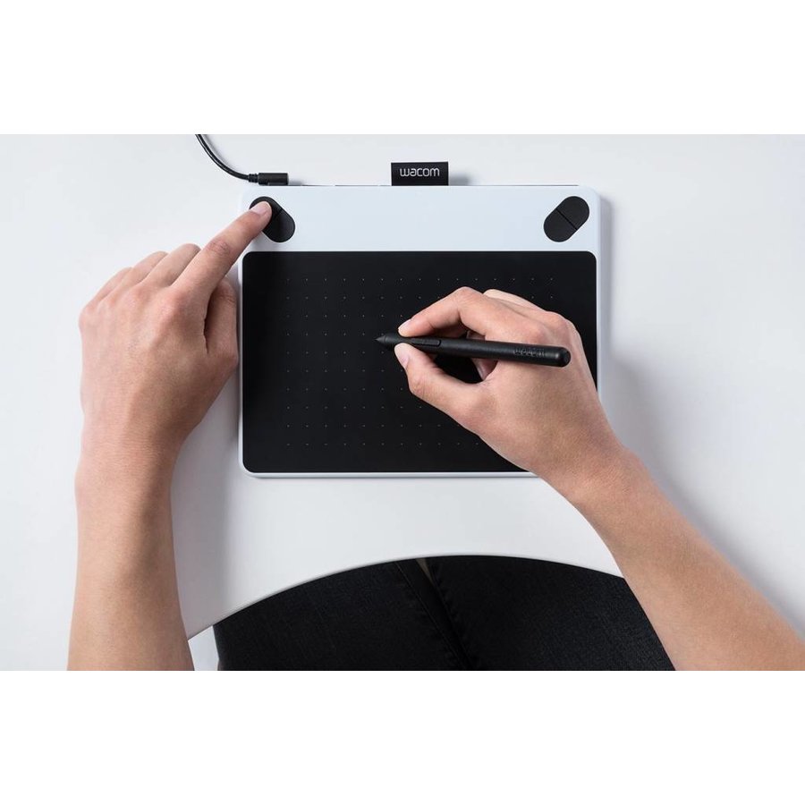 Wacom Intuos Draw Small Wit tekentablet - ergowerken