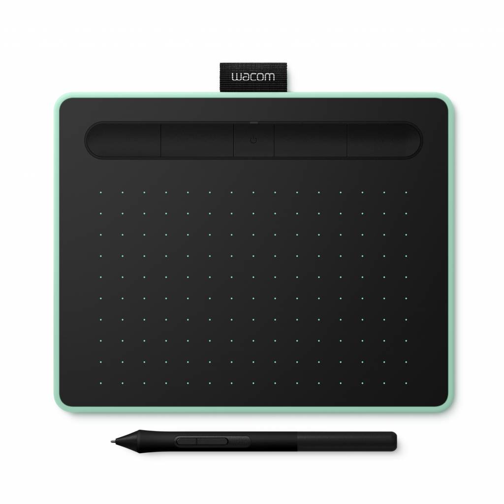 Wacom Intuos S Bluetooth drawing tablet pistachio