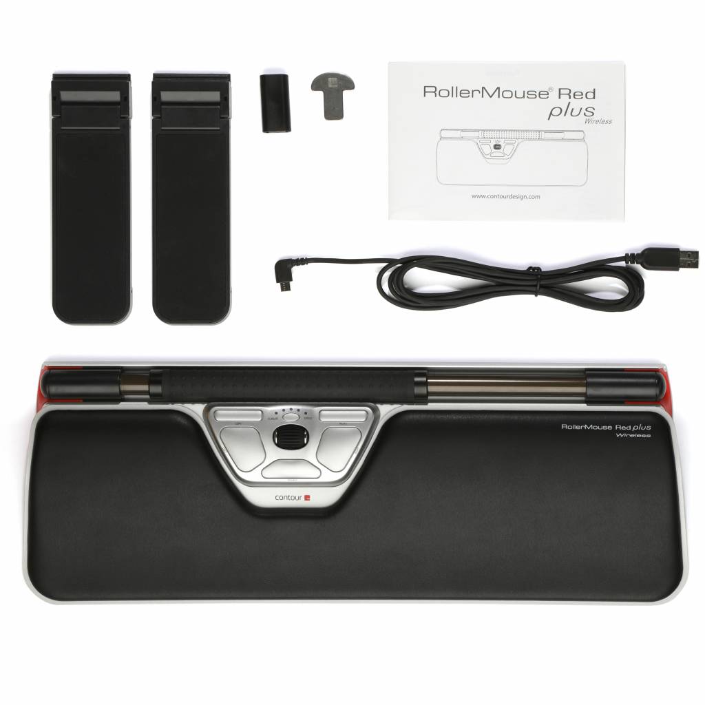Contour Rollermouse Red Plus trackpad draadloos - ergowerken