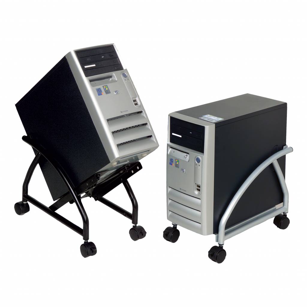 Dataflex Viewgo CPU Houder op wielen zwart - 32.203 - ergowerken