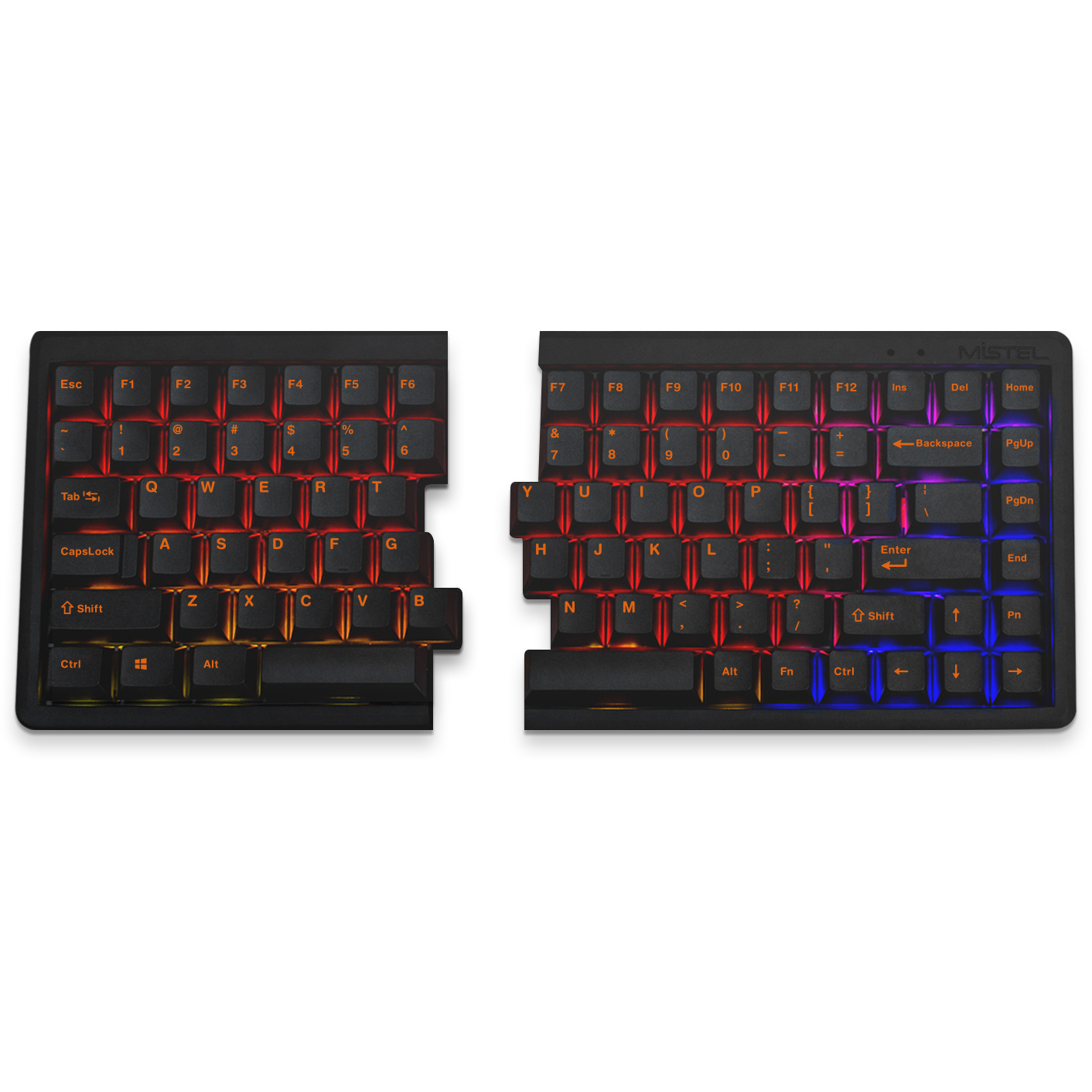 MD770 RGB black mechanical keyboard