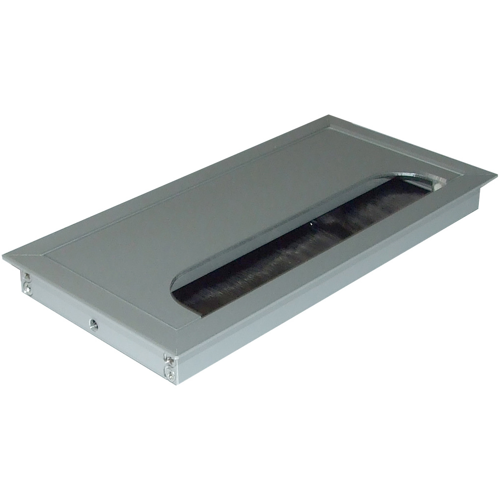 Rectangle XS Aluminium Kabeldoorvoer - ergowerken