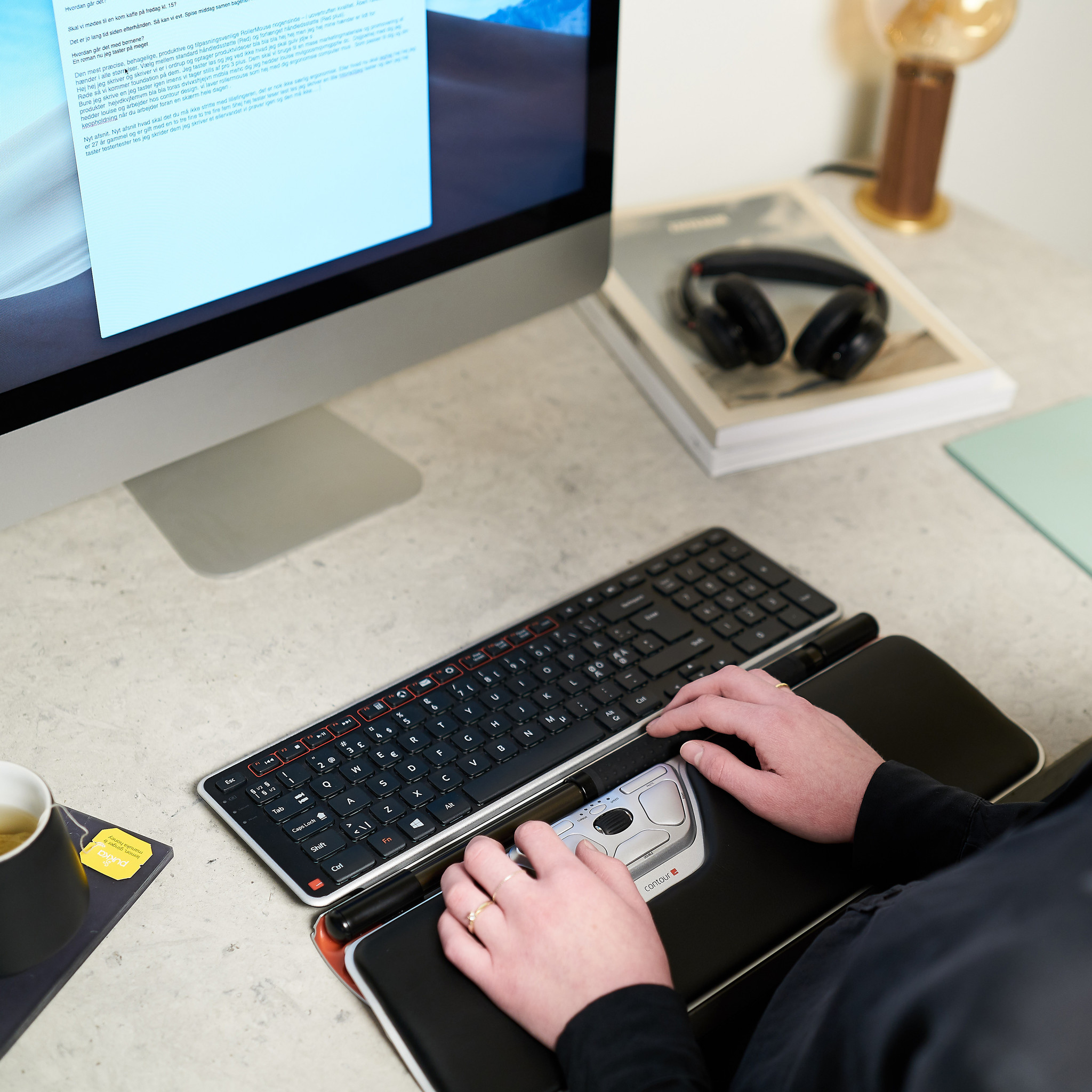 Contour Rollermouse Red Plus trackpad draadloos - ergowerken