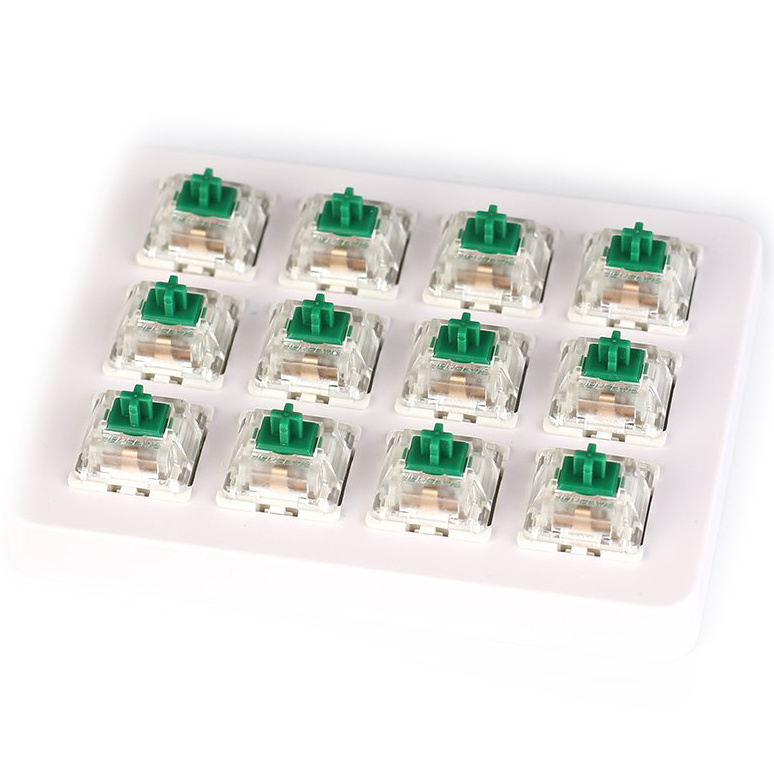 Gateron green switch set mechanische switches - ergowerken