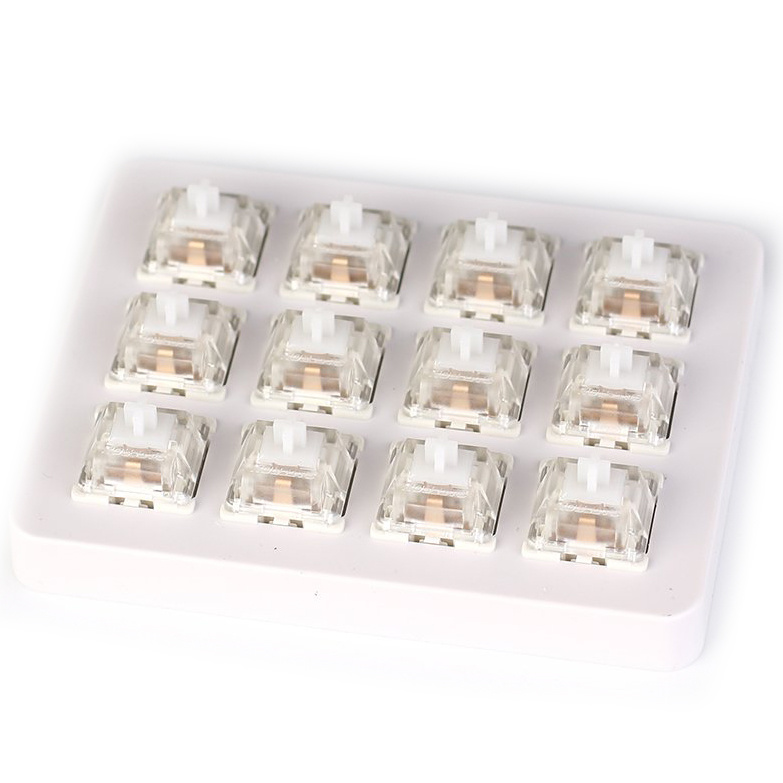 Gateron white switch set mechanische switches - ergowerken