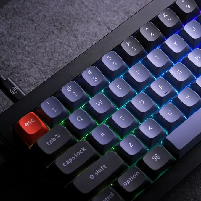 Q2 Knob mechanical hot-swappable keyboard - Carbon Black
