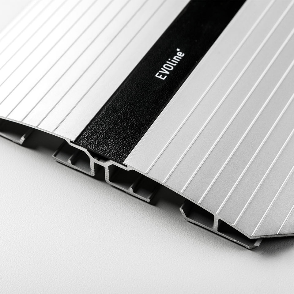 EVOline Bridge aluminium vloergoot met schroefmontage - ergowerken