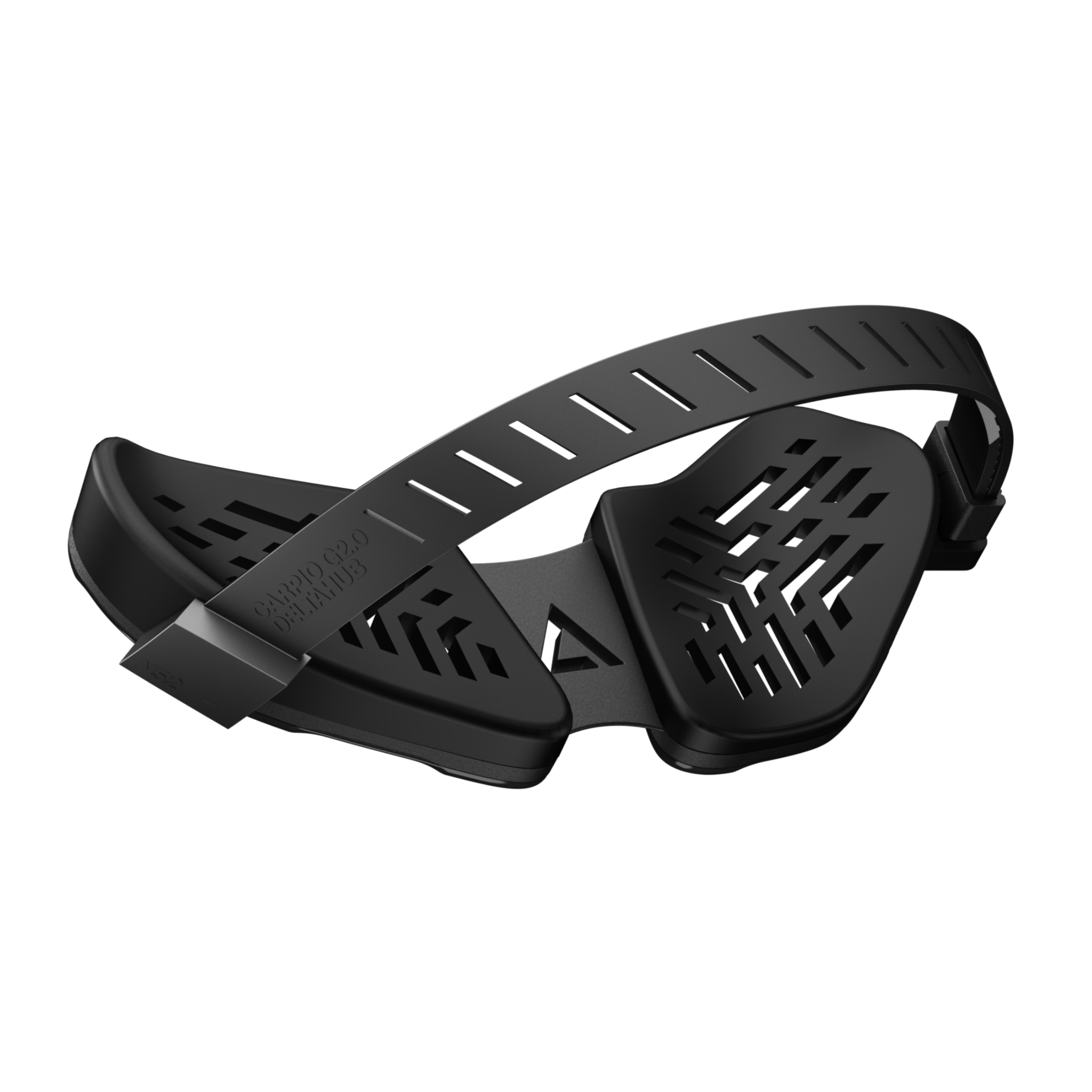 DeltaHub Carpio G2.0 sliding wrist rest - black