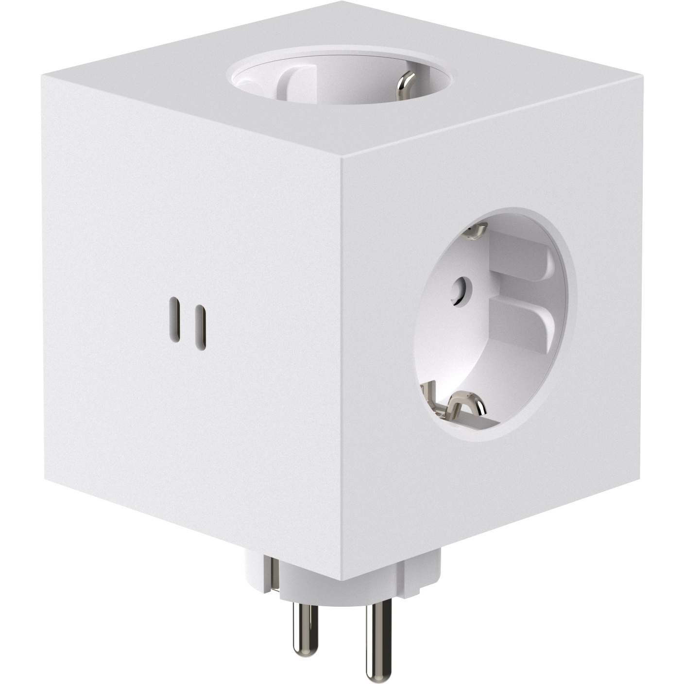 Square 2 power strip - Opal White Martinelli luce
