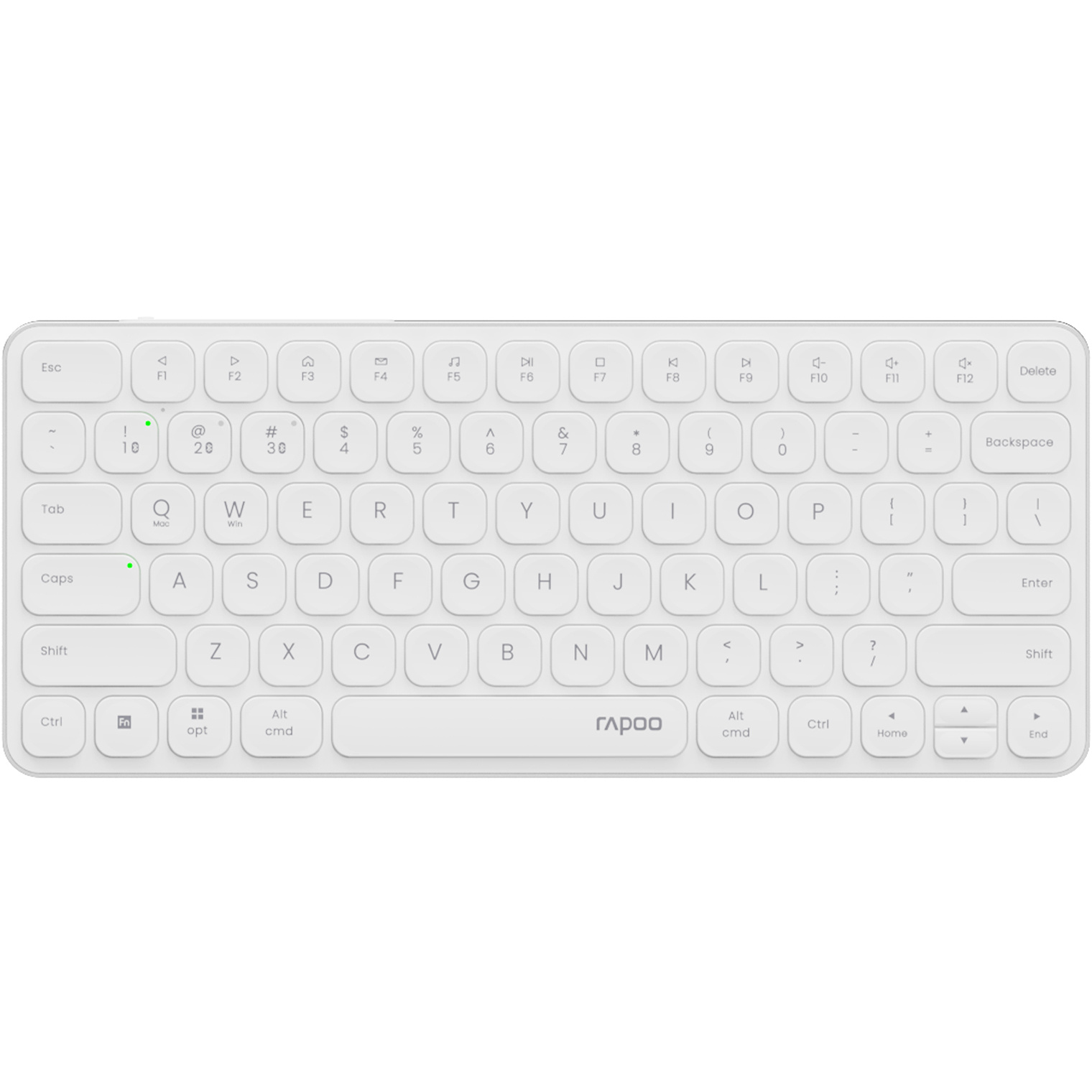 Rapoo E9050L wireless compact keyboard white
