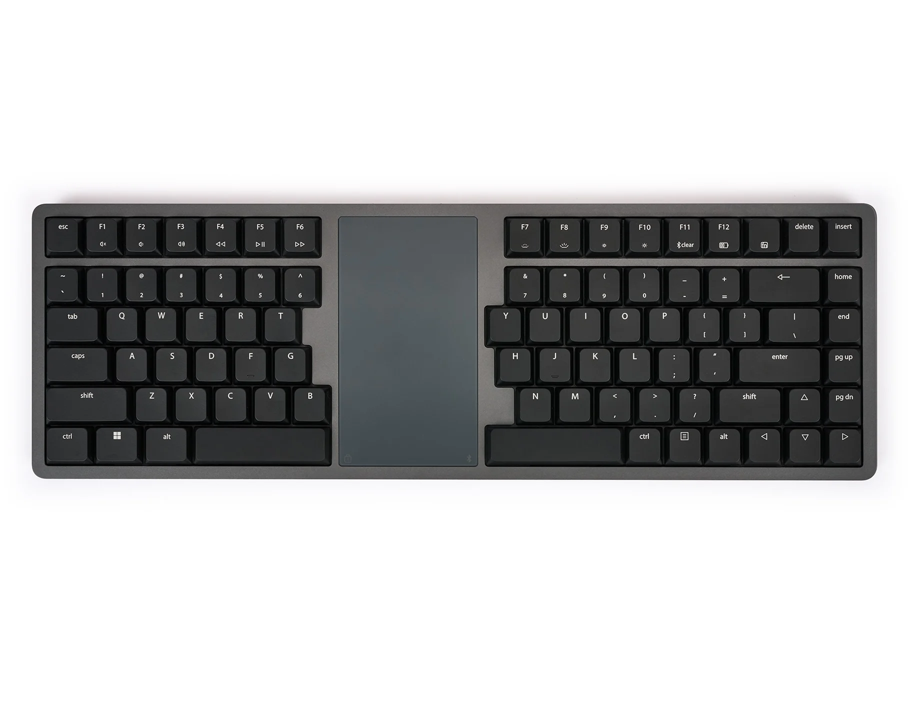 Kinesis Form gesplitst draadloos toetsenbord met touchpad - ergowerken