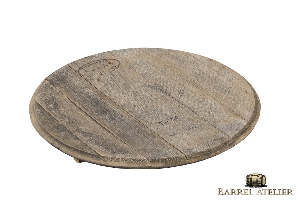 Wine barrel lid - Barrel Atelier