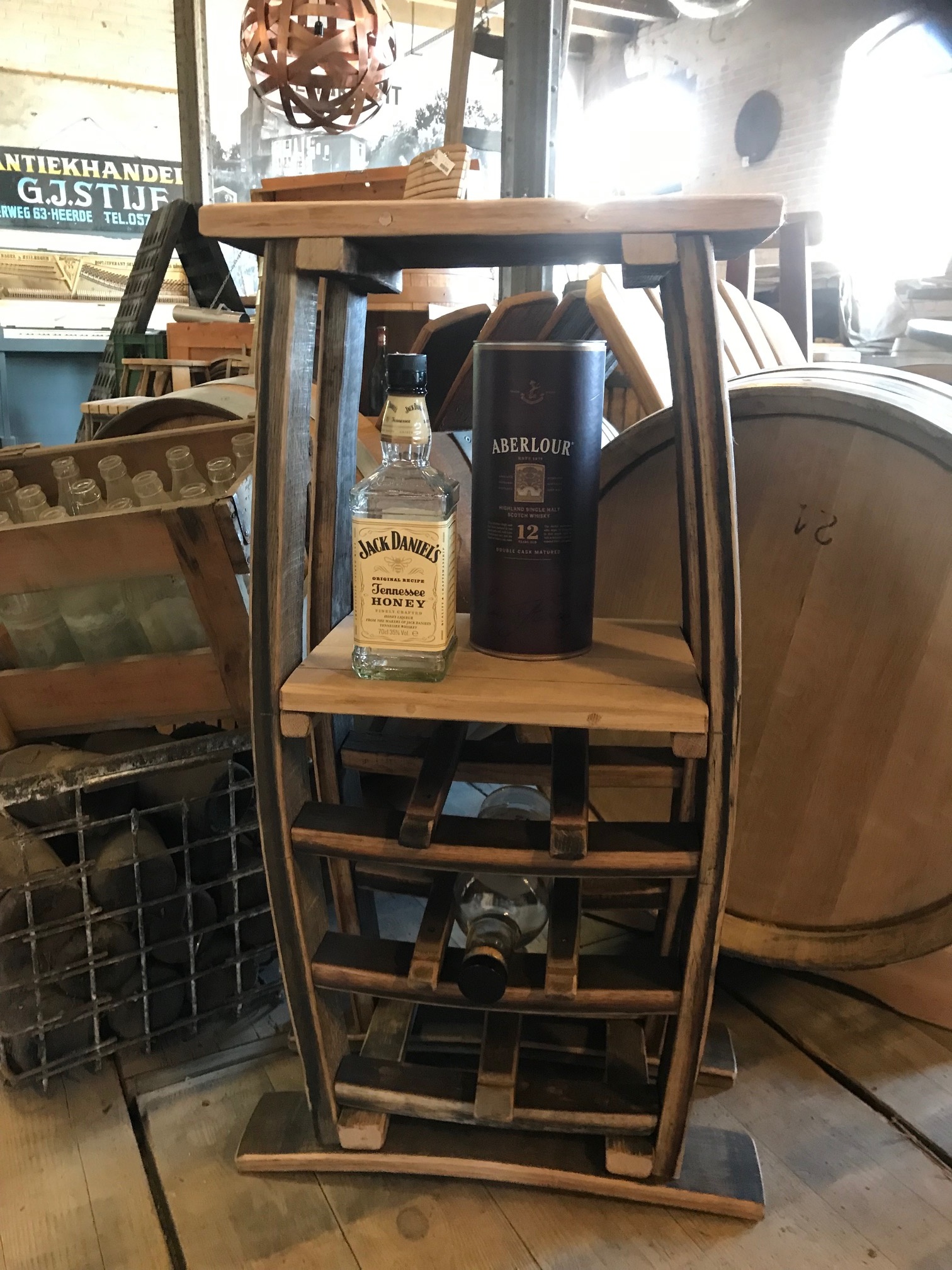 Barrel Atelier Whisky rack 'Scottisch' - Barrel Atelier