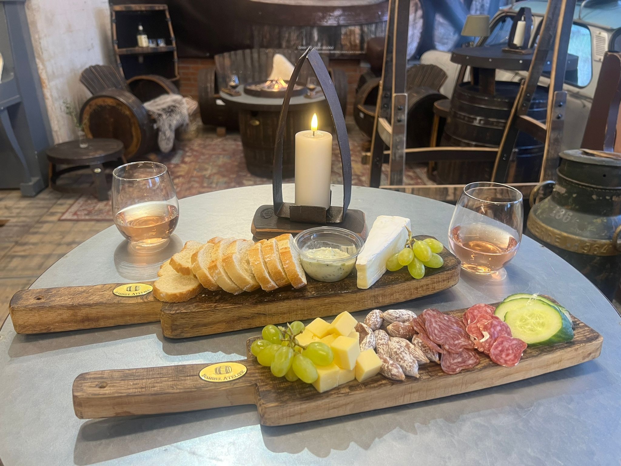 De Barrel Borrel Plank klein - Barrel Atelier