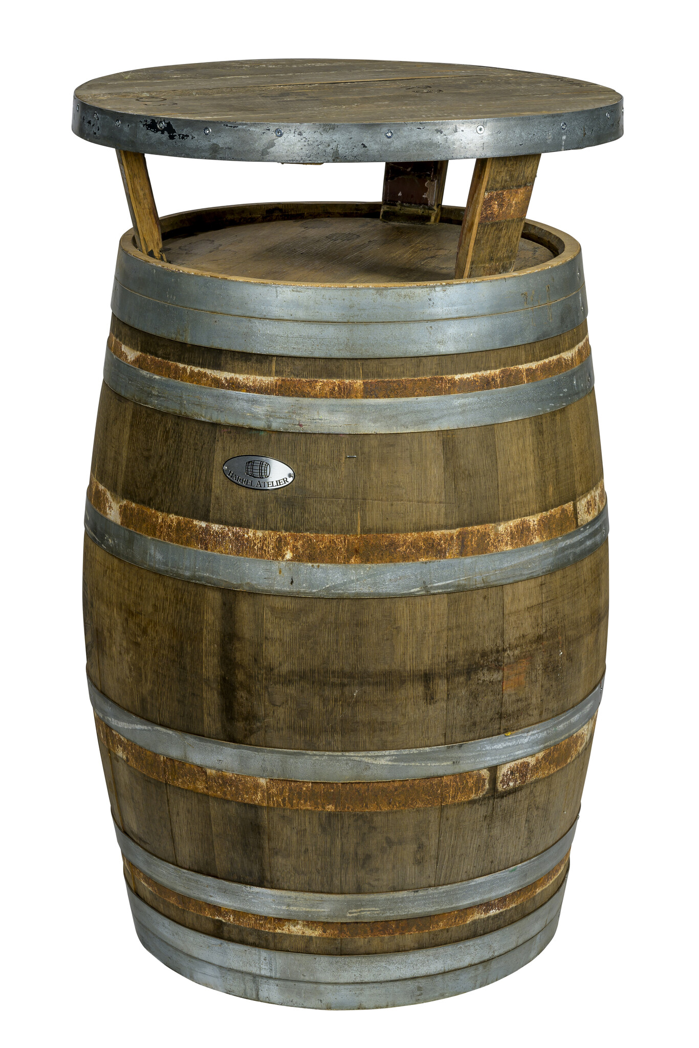 Winecask Table "Brandy" - Wood - Barrel Atelier
