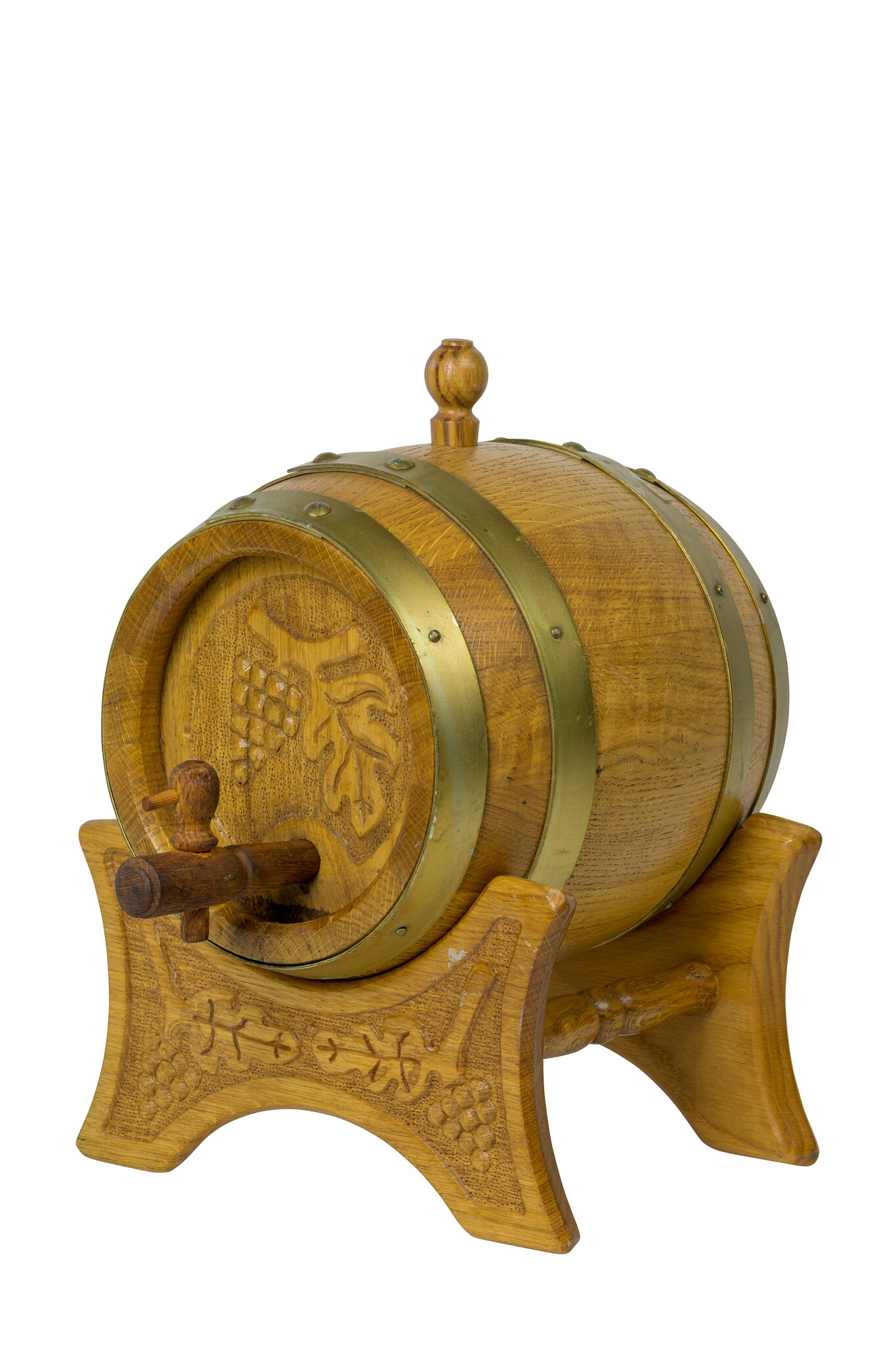 Wooden Barrel with tap 2,5 Ltr - Barrel Atelier
