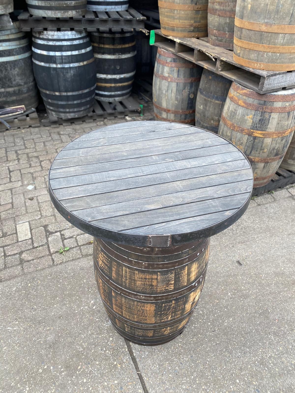 Standing table Whiskey "Scottish" XL - Wood - Barrel Atelier