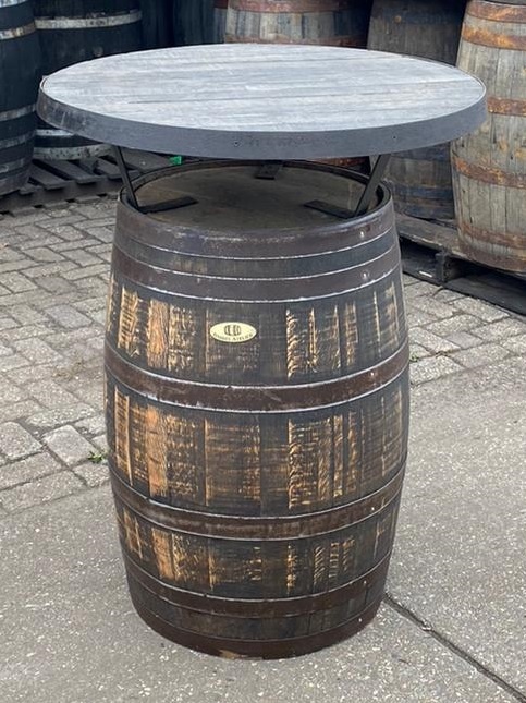 Standing table Whiskey "Scottish" XL - Wood - Barrel Atelier