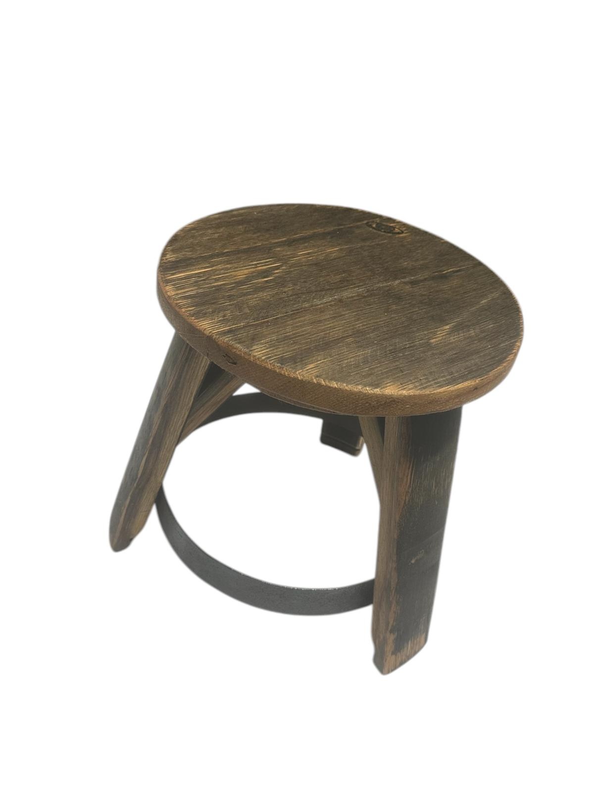 Cask Barrel Stool 30cm - Barrel Atelier