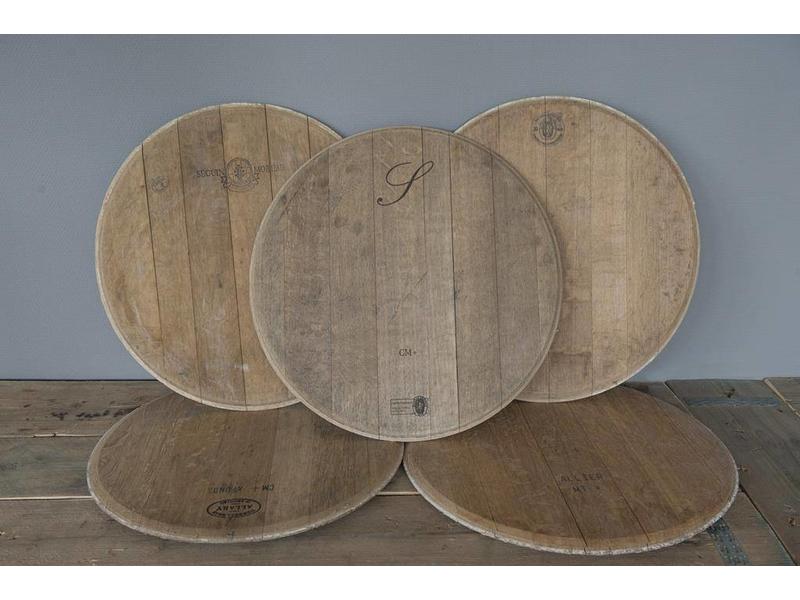 Wine barrel lid - Barrel Atelier