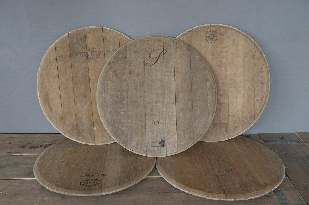Wine barrel lid - Barrel Atelier