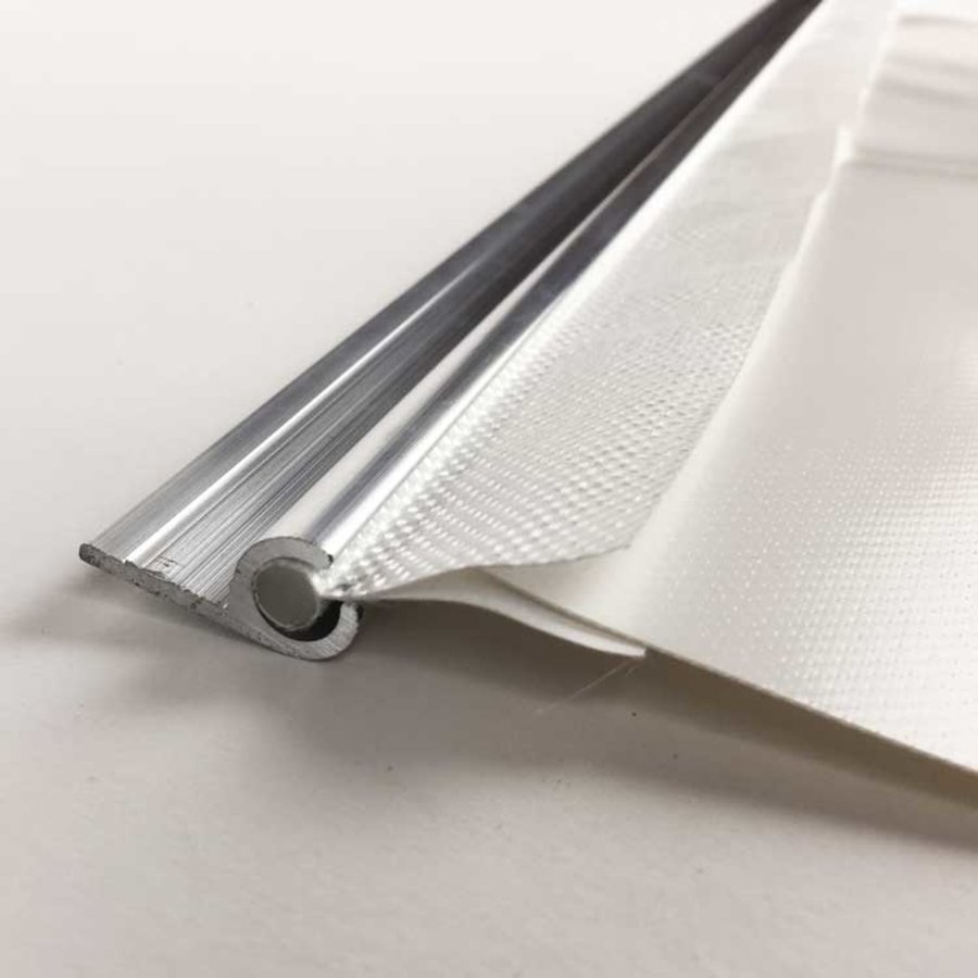 Caravanrail Railprofiel 7mm 100cm aluminum Kederprofiel