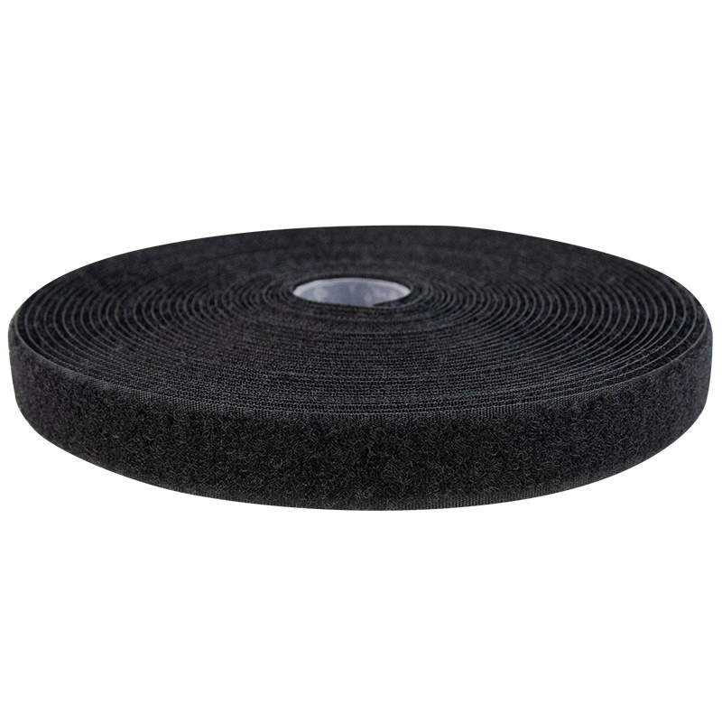 Klittenband 20mm naaibaar lus zachte kant zwart velcro Klittenband 20mm naaibaar lus zachte kant zwart velcro