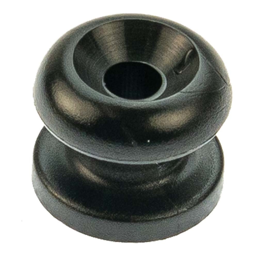 Stayput bevestigingshaak | Knop nylon knop zwart - Afdekzeilwinkel