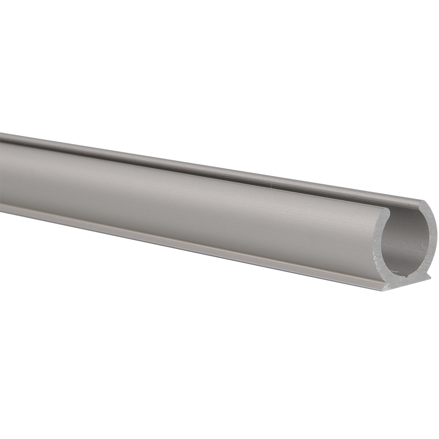 Caravanrail Railprofiel 7mm 100cm aluminum Kederprofiel basic