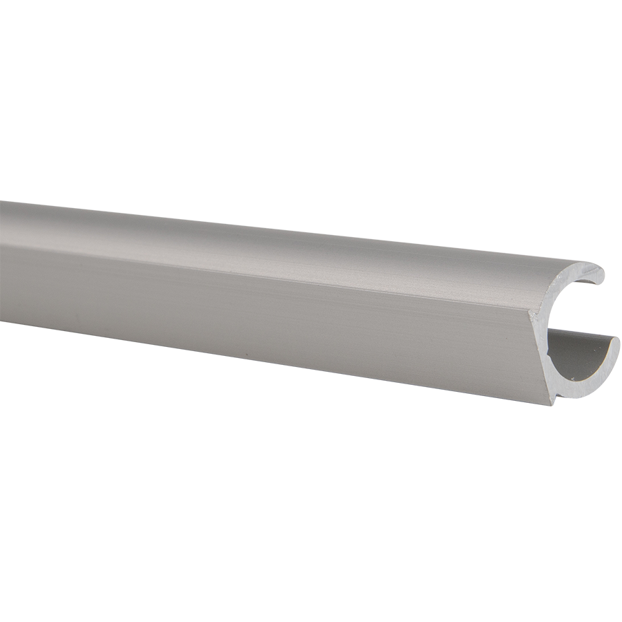 Caravanrail Railprofiel 7mm 100cm aluminum Kederprofiel basic