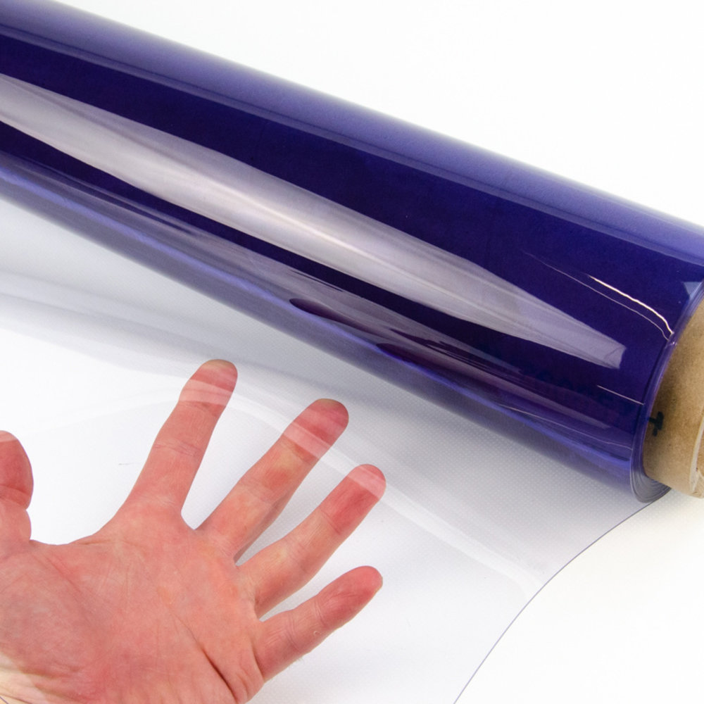 Transparant doorzichtig pvc raamzeil | 2mm dik 220cm breed per meter