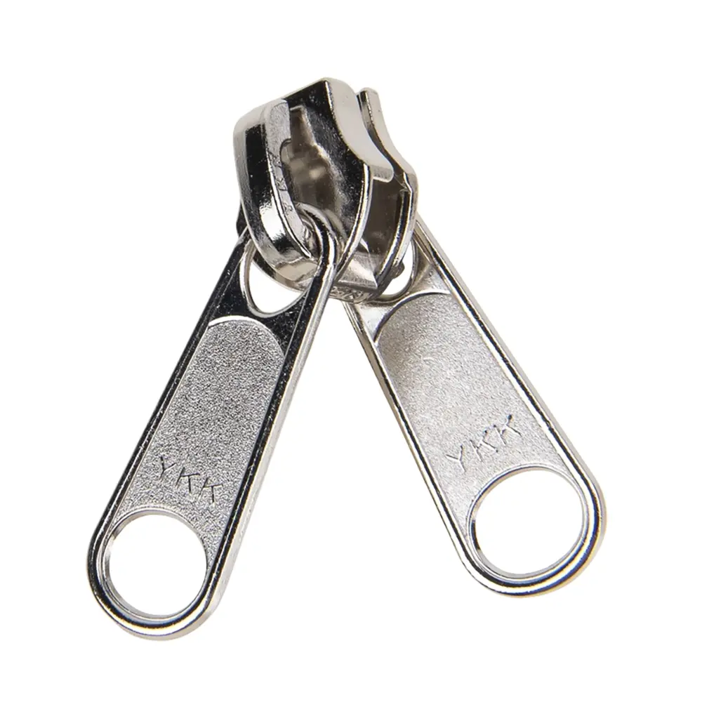 Ritsschuiver van YKK 10mm dubbele ritstrekker - Afdekzeilwinkel