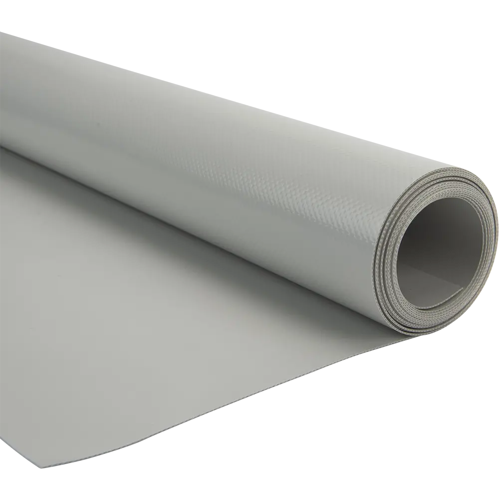 Vrachtwagenzeil - 900gr Lichtgrijs 7035 Panama pvc zeil per meter