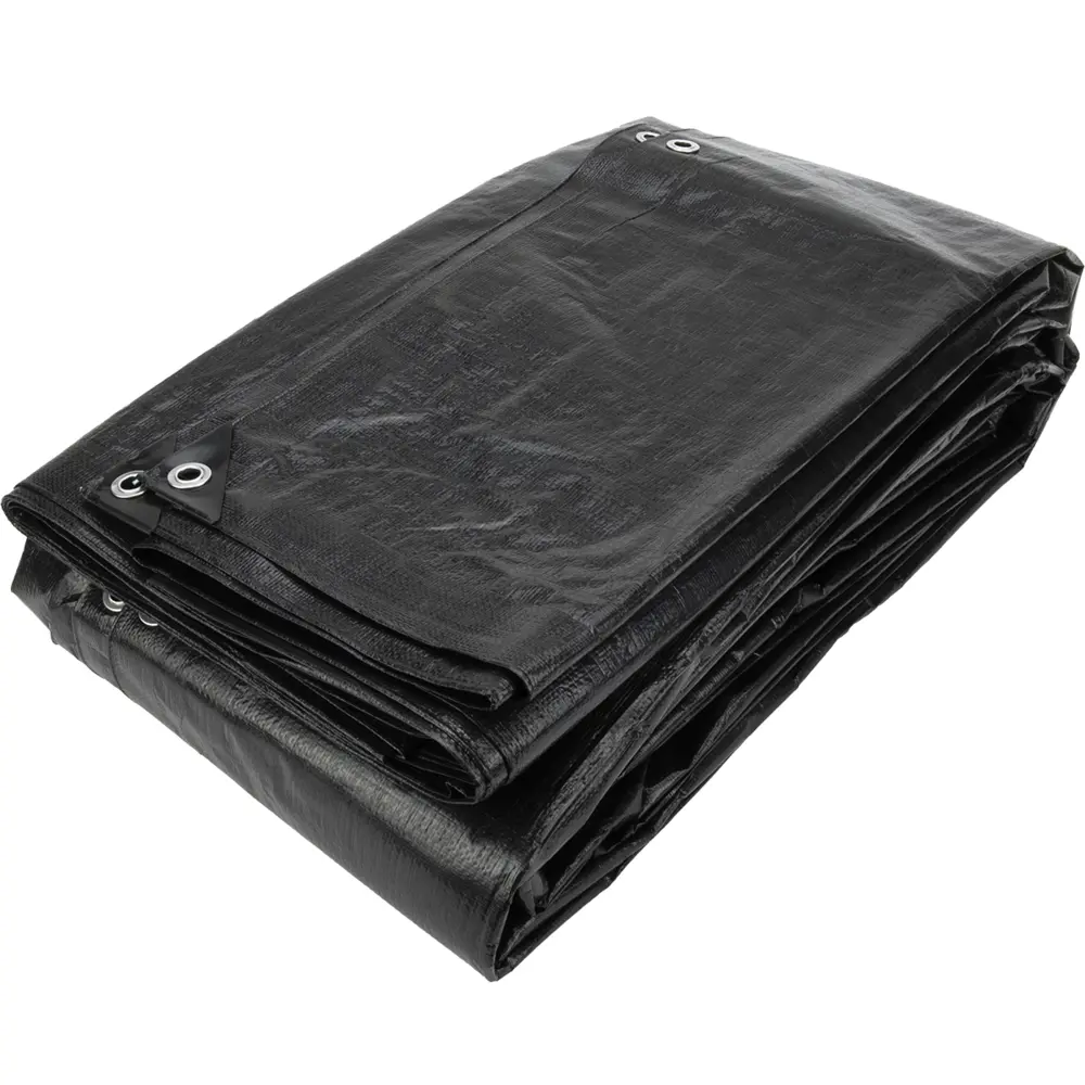 Afdekzeil 6x10 meter zwart 170gr/m2 - Bestel bij Afdekzeilwinkel.nl